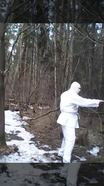 Angeles ninja - Stork breaks the pike (9.04.2019) Ангельский ниндзя - Аист прижимает щуку #NinjaHero