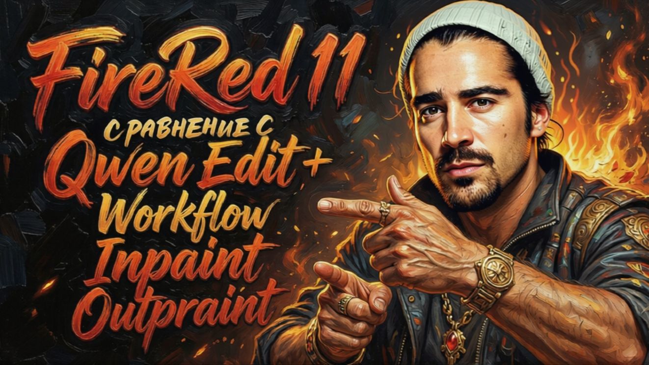 FireRed All in One - Inpaint - Outpaint - Controlnet Workflow