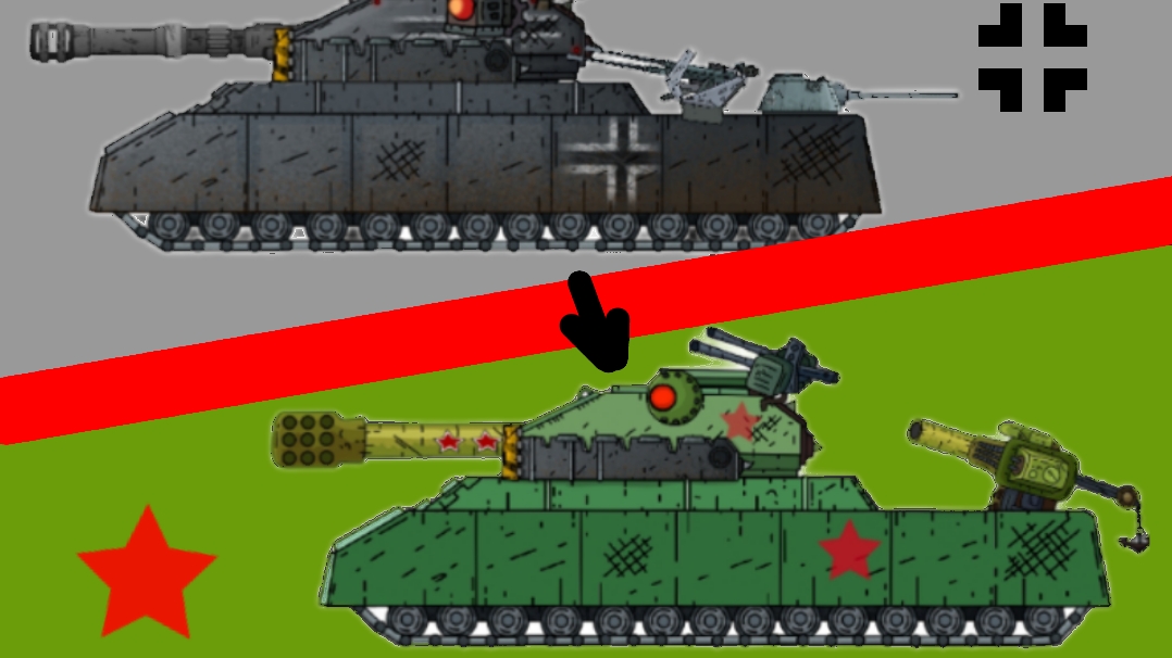 Ратте Теперь Советский МОНСТР — Мультики Про Танки