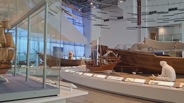 Арабские Эмираты. Шарджа. Морской Музей. Красиво, масштабно, очень интересно.