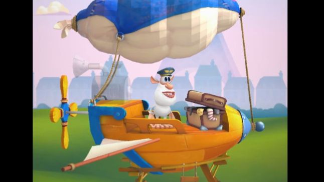 Бубас. Буба побегаем в Париже. Для детей . ч 2