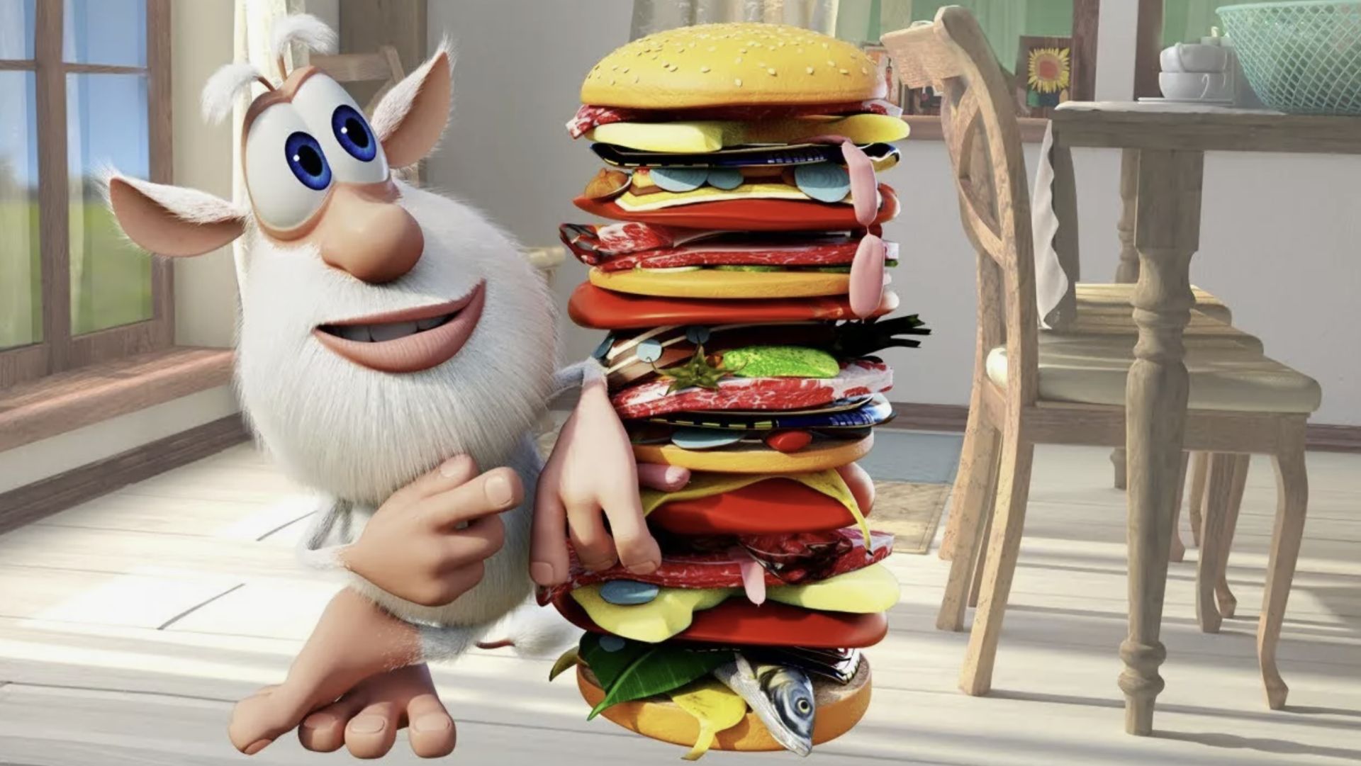 Веселый мультфильм Буба Веселый Сборник мультиков Сборник мультфильмов Мультики