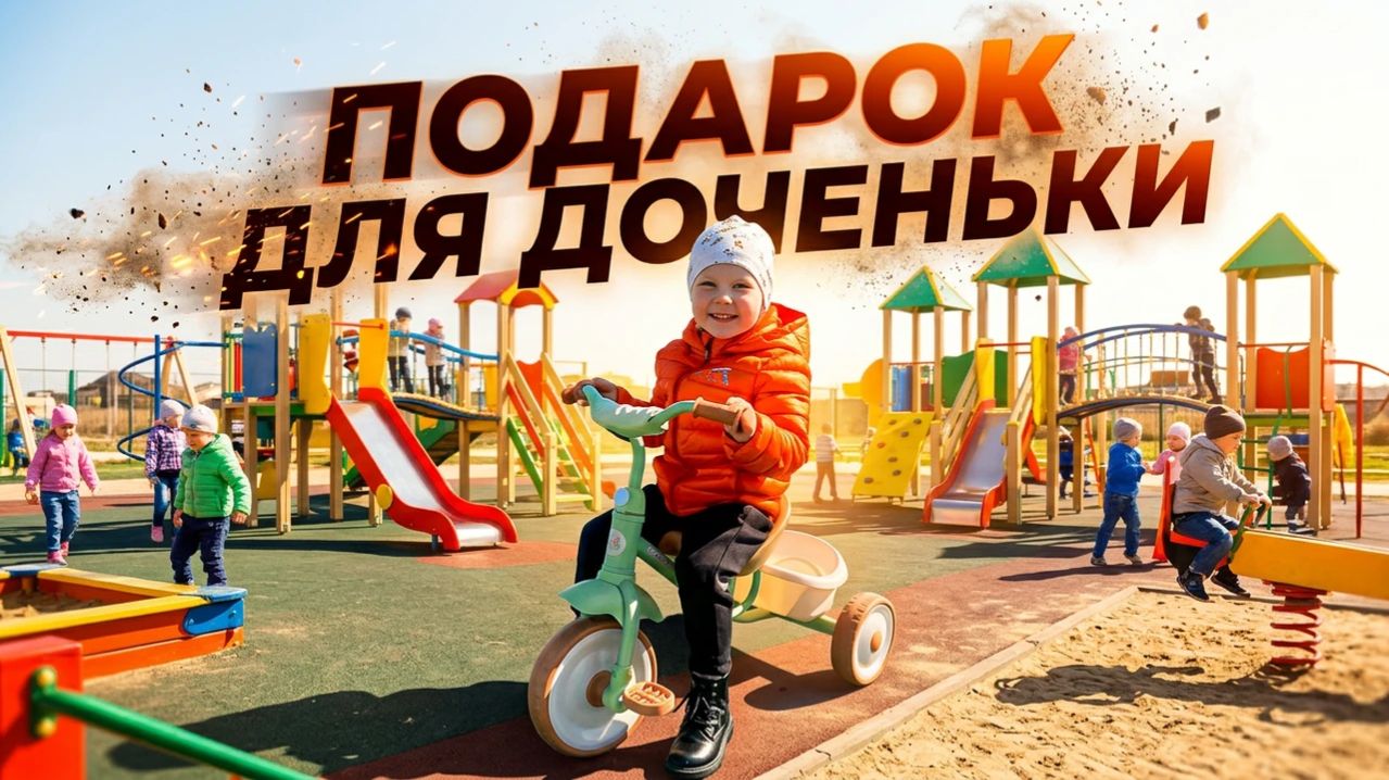 Подарок Доченьке.