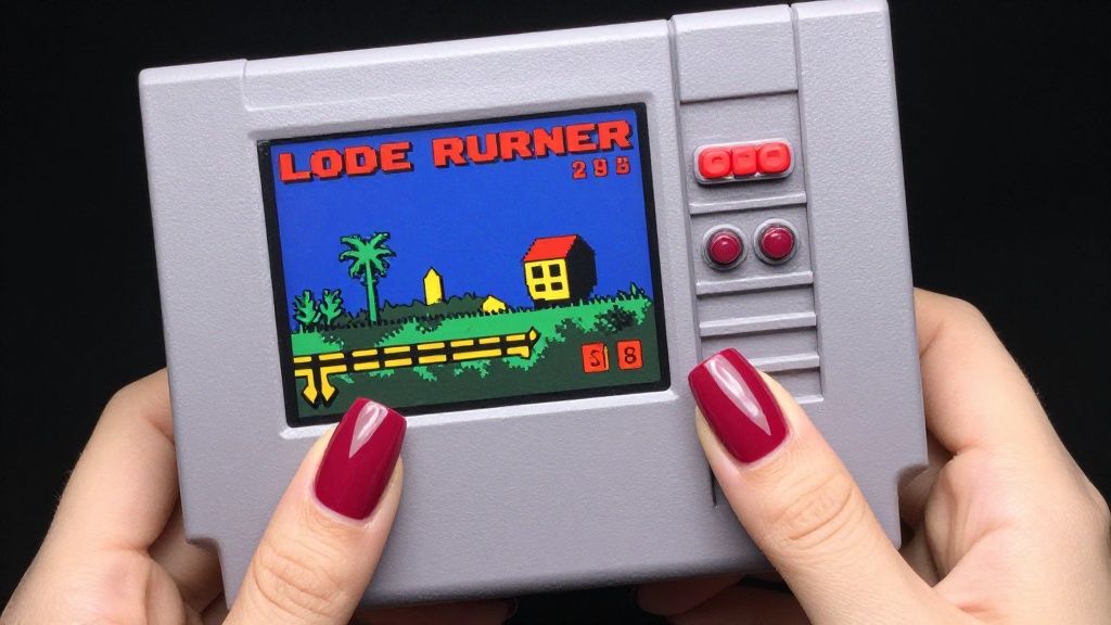Lode Runner NES Лабиринт Воспоминаний и Золотых Слитков
