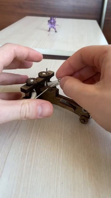 Конструктор который стреляет - Скорпион  торсионная баллиста. #KUDRIAVSKIY #ananaza