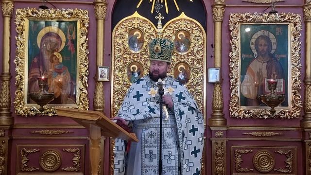 Проповедь протоиерея Александра Якушечкина на праздник Входа Господня в Иерусалим (05.04.2026)