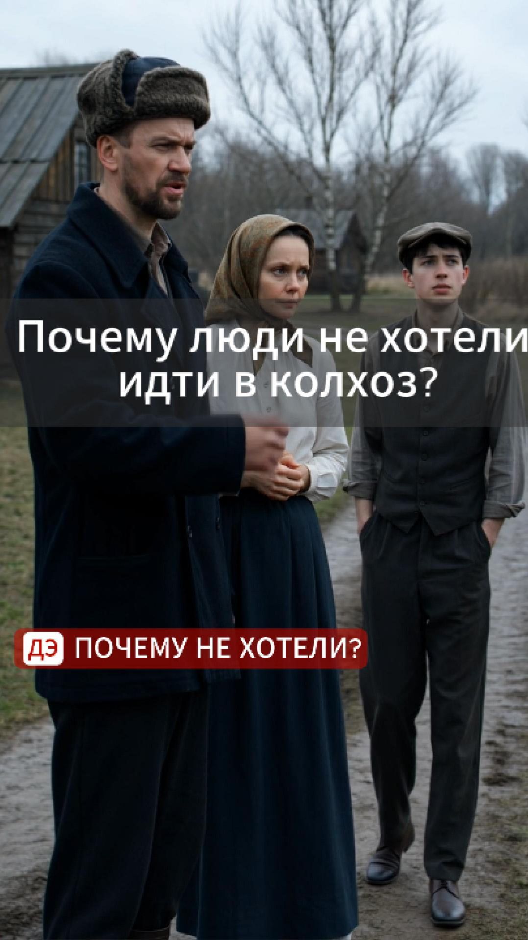 Почему крестьяне не хотели идти в колхоз? #колхозы #совхозы #историяссср