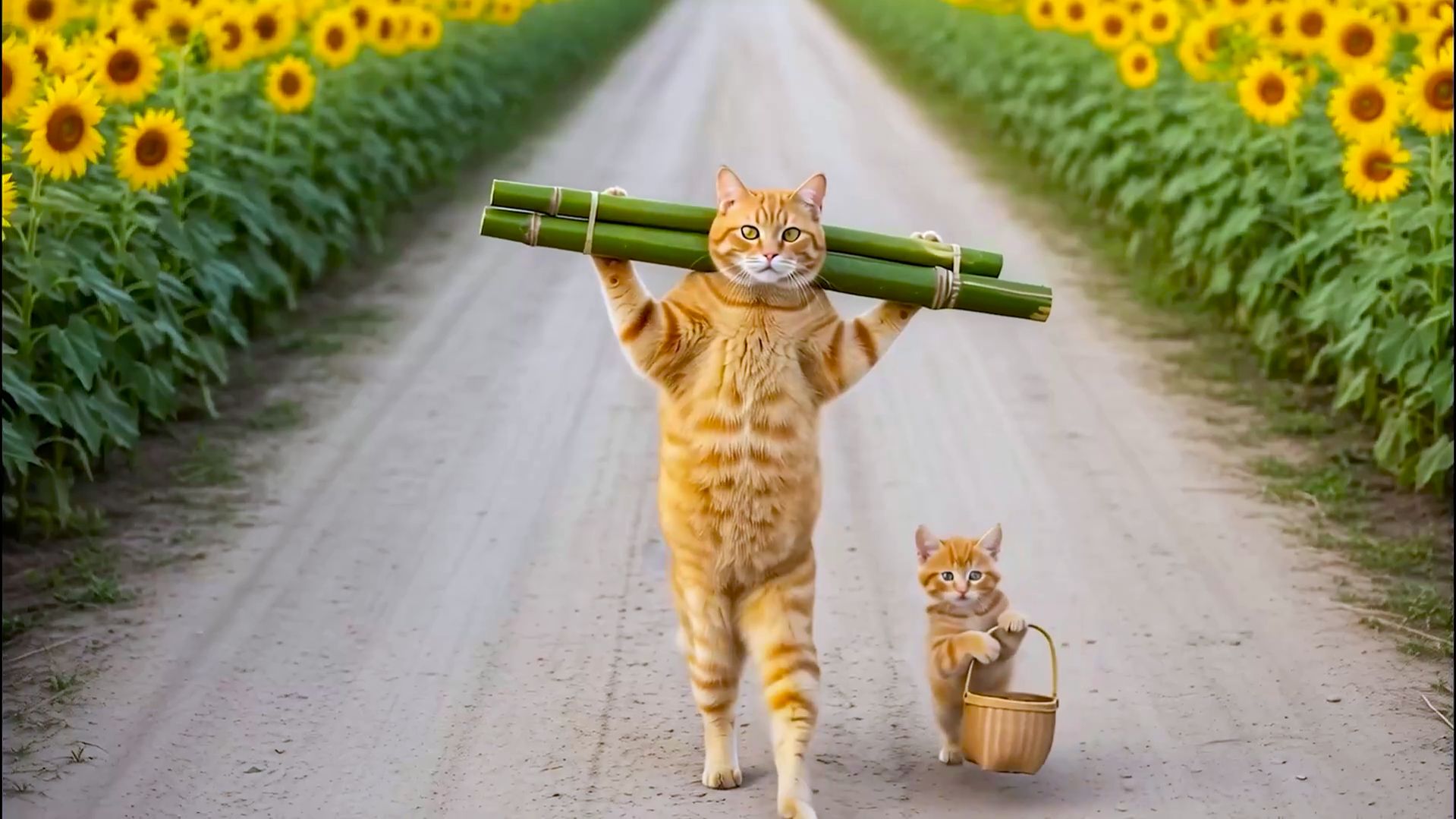 Сборник Котики [ai для детей] [1080p]