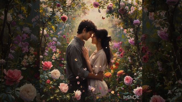 Любовь в саду цветов. Песня.