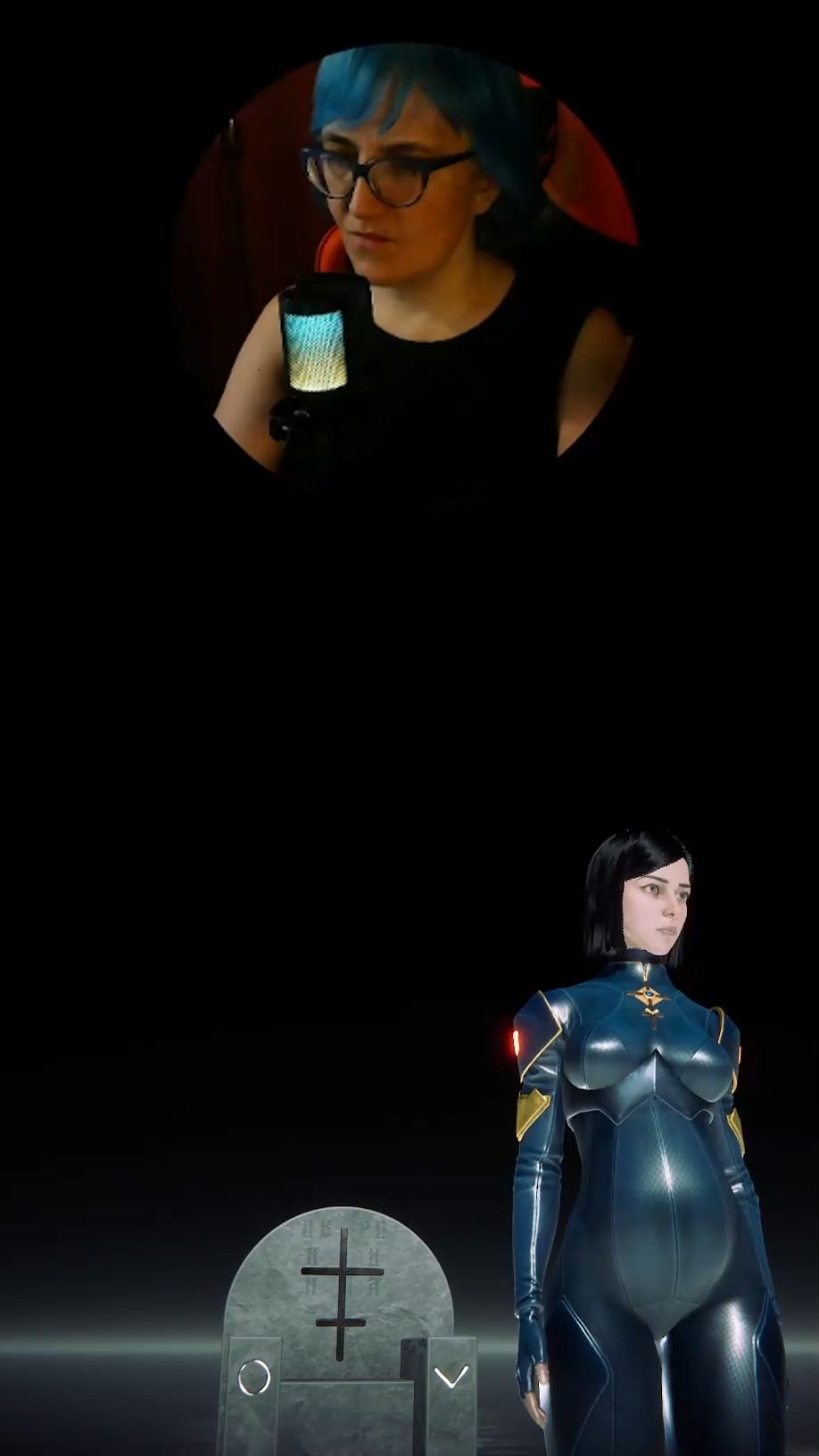 Знакомство героиней игры #средиволн