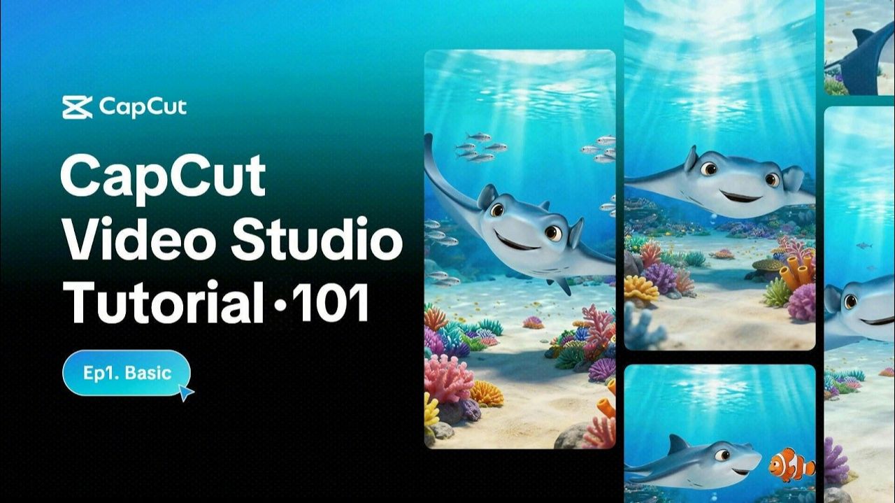 Учебное пособие по CapCut Video Studio Ep.1