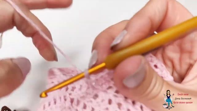 5. Как обвязать рукава_Рукава. 2 ряда обвязки