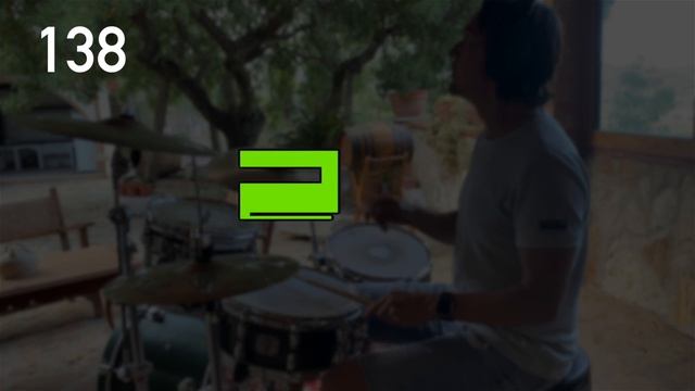 110 BPM Drum Beat - Simple Straight