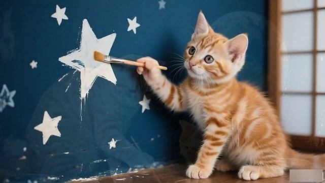 Семья кошек. Космонавт. Серия 8