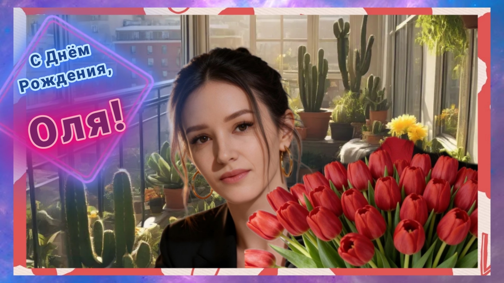 С Днём Рождения Оля /  Песня поздравление