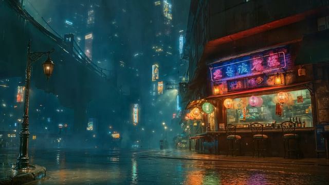 Lofi Zen – Quiet Rainfall in Aokisora with Relaxing Lo-fi Chill Mix ｜ Relax, Study, Sleep ｜