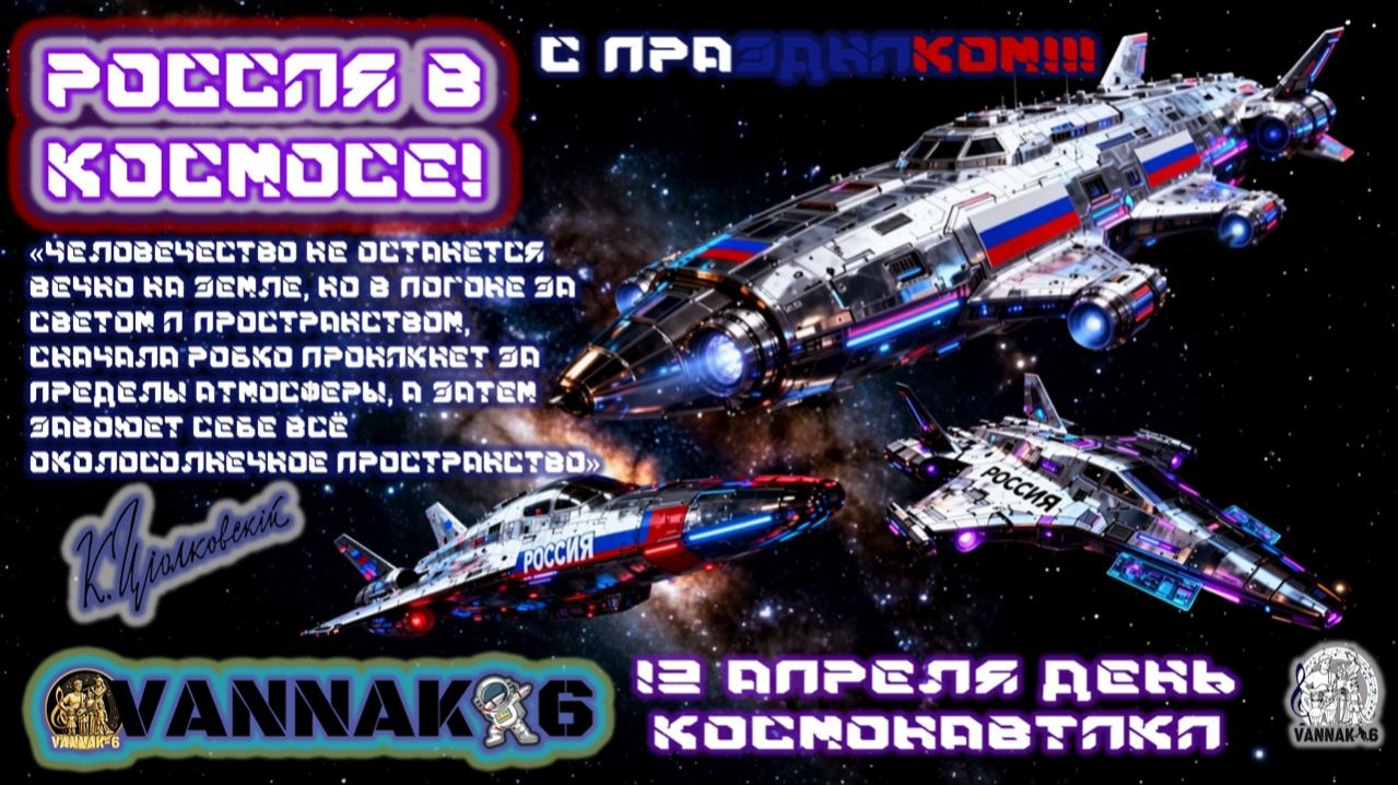 Россия в космосе!