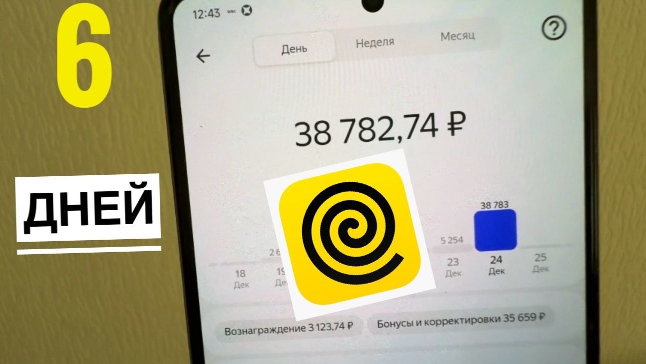 ОТЧЁТ. СКОЛЬКО ЗАРАБОТАЛ ЗА 6 ДНЕЙ В ЯНДЕКС ЕДА РАБОТА КУРЬЕРОМ. ДЕКАБРЬ. БОНУС ЗА ВОЗВРАЩЕНИЕ