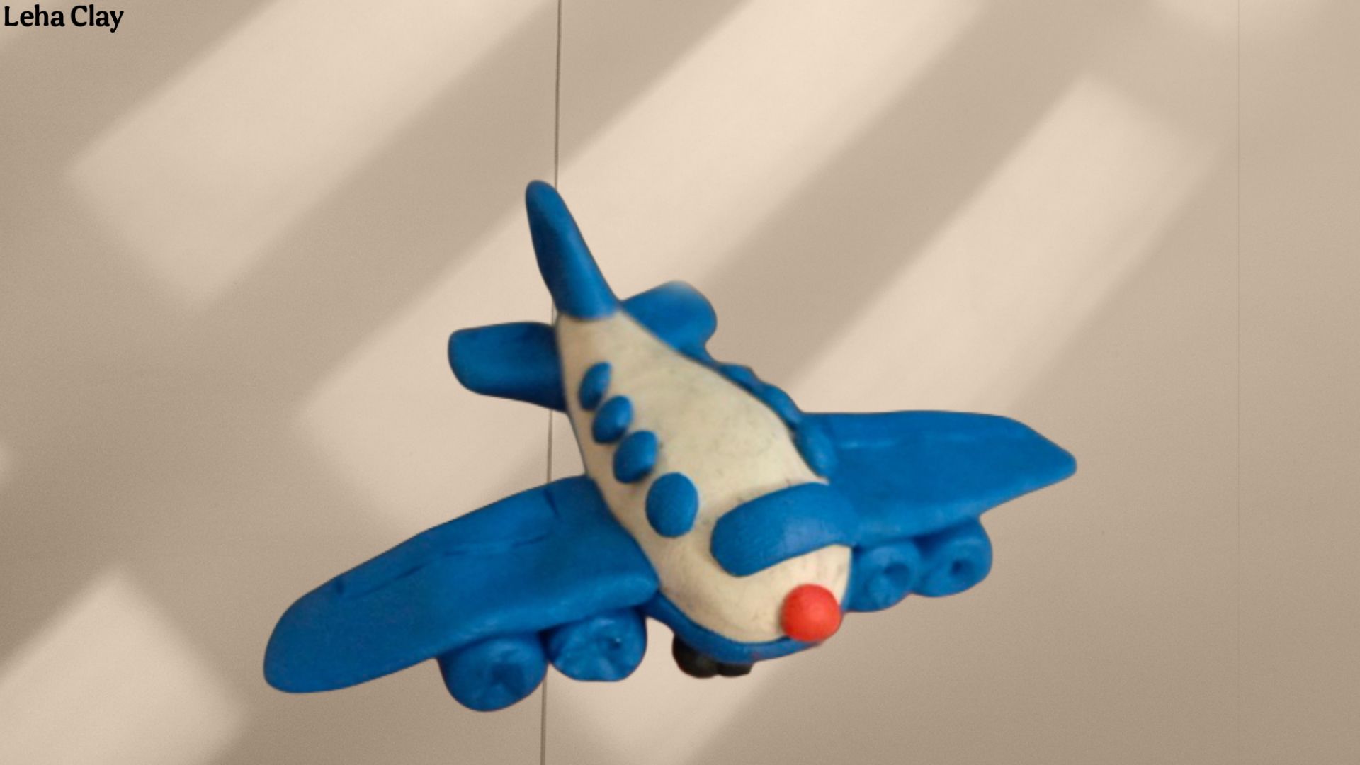 Как слепить Самолет из пластилина / Самолет из пластилина своими руками / Простая лепка Самолета