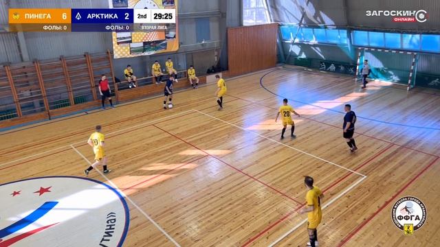 Пинега - Арктика (05.04.2026) 8:6