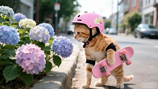 Семья кошек. Конструктор. Серия 1