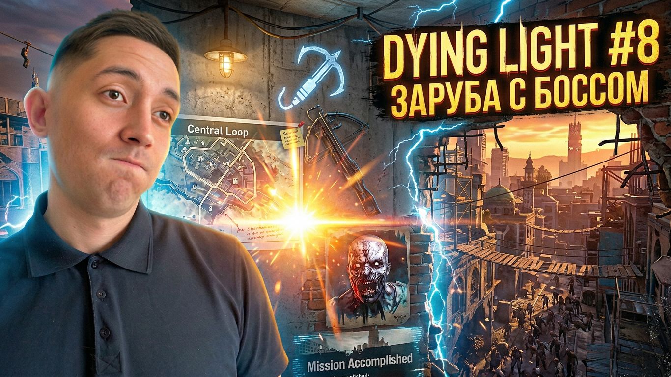 ЗАРУБА С БОССОМ | Dying Light #8