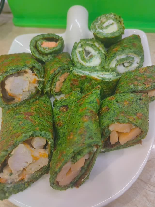 Шпинатные Блинчики