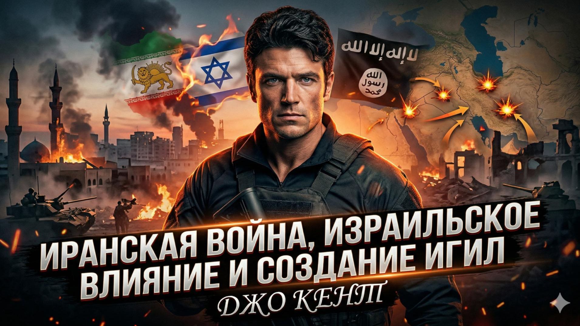 🚨 Джо Кент | Война с Ираном, влияние Израиля и как США создали ИГИЛ*