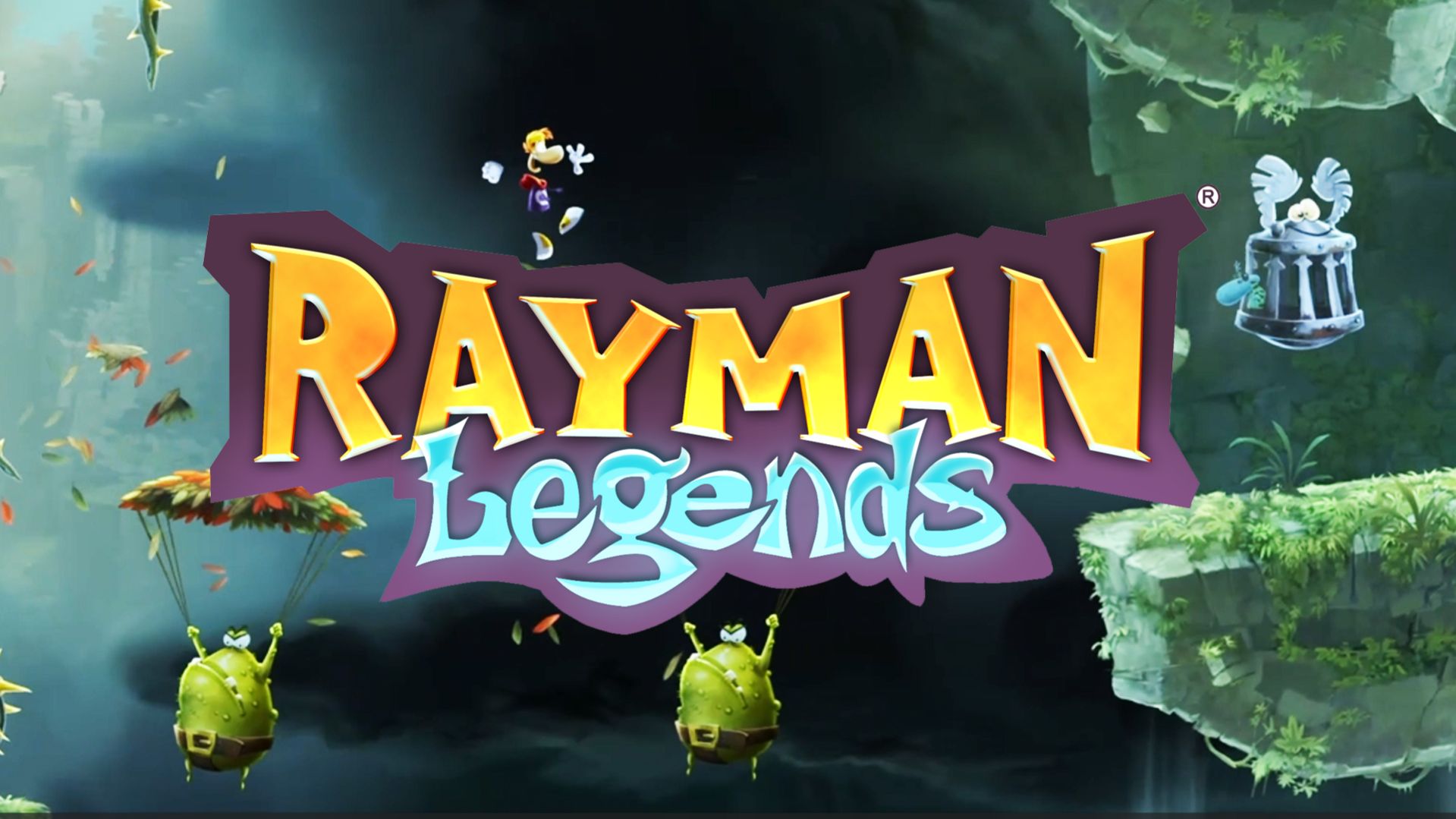 Rayman Legends PS4. Прохождение Рейман и Замок в небесах.