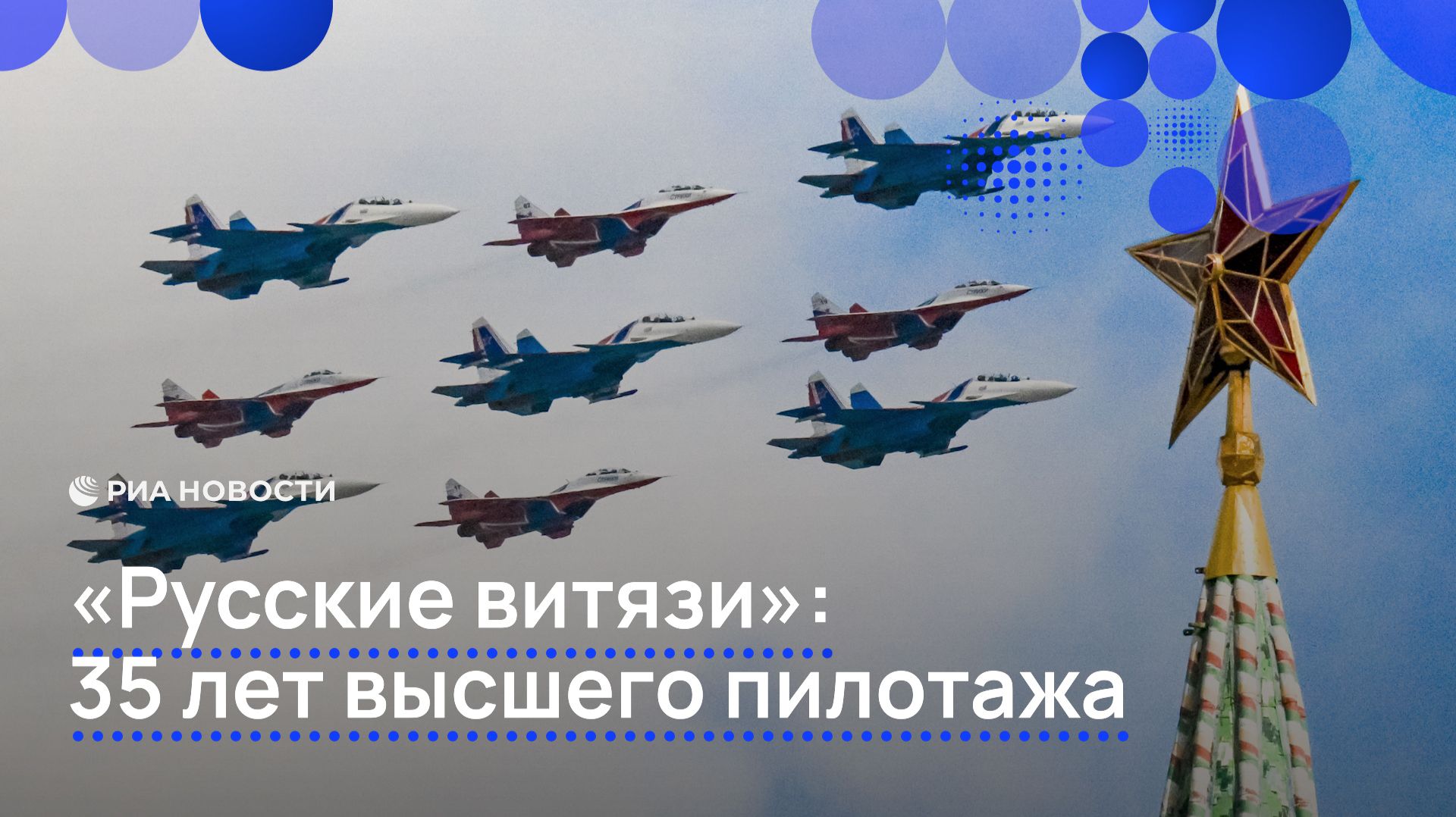 «Русские витязи»: 35 лет высшего пилотажа