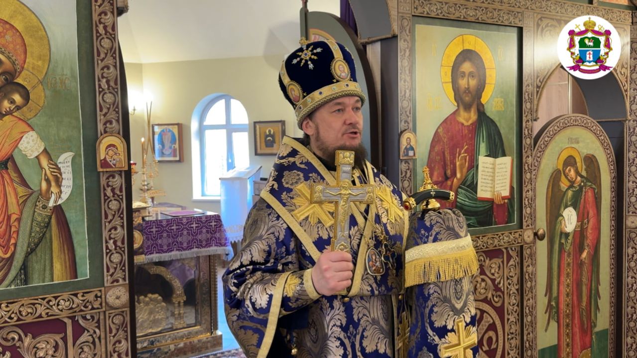 Слово Преосвященного епископа Диодора в пятницу 6-й седмицы Великого поста 03.04.2026