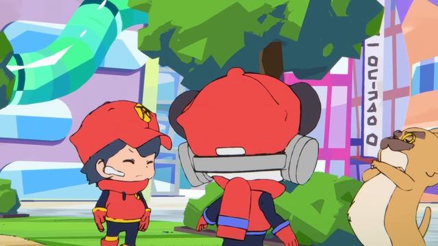 Ryan's Rescue Squad Saves Robot City From FIRE _ Animation Episode 1