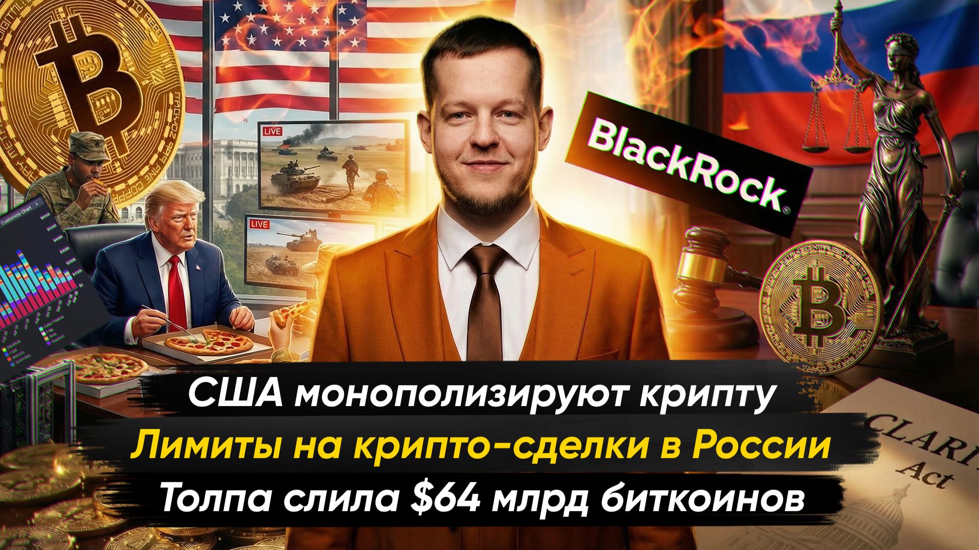 Зачем США хотят захватить крипту? | Крипто-новости с Ильей Сдобниковым