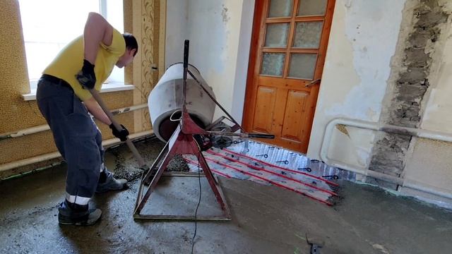 №58 Подводим итоги заливки пола бетоном. 06.04.2026г. День 89