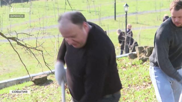 В Брянске стартовал городской марафон чистоты