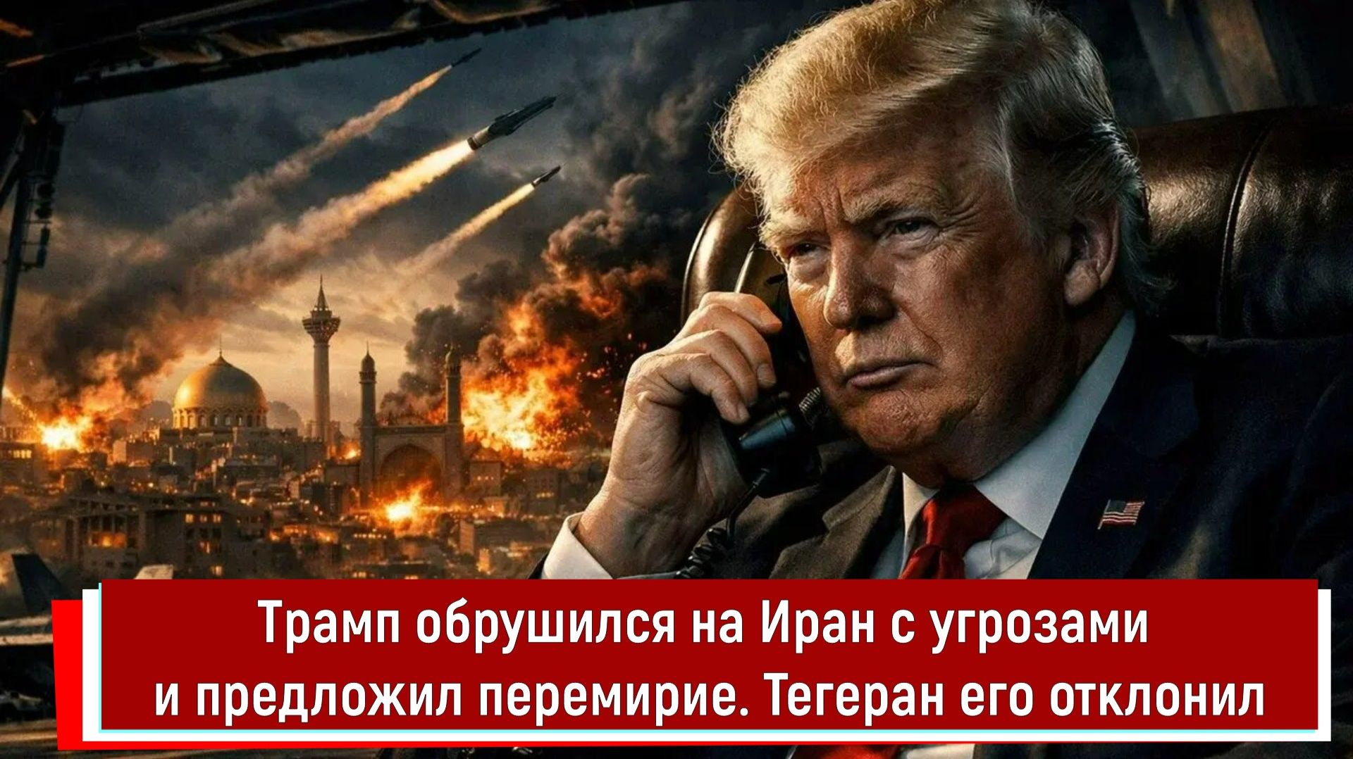 Трамп обрушился на Иран с угрозами и предложил перемирие. Тегеран его отклонил