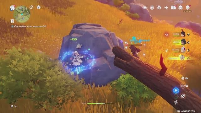 Хитрая техника боя Барбары Genshin Impact