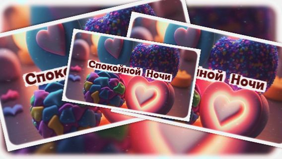 Спокойной Ночи Нежных Снов - Музыкальная открытка 😘