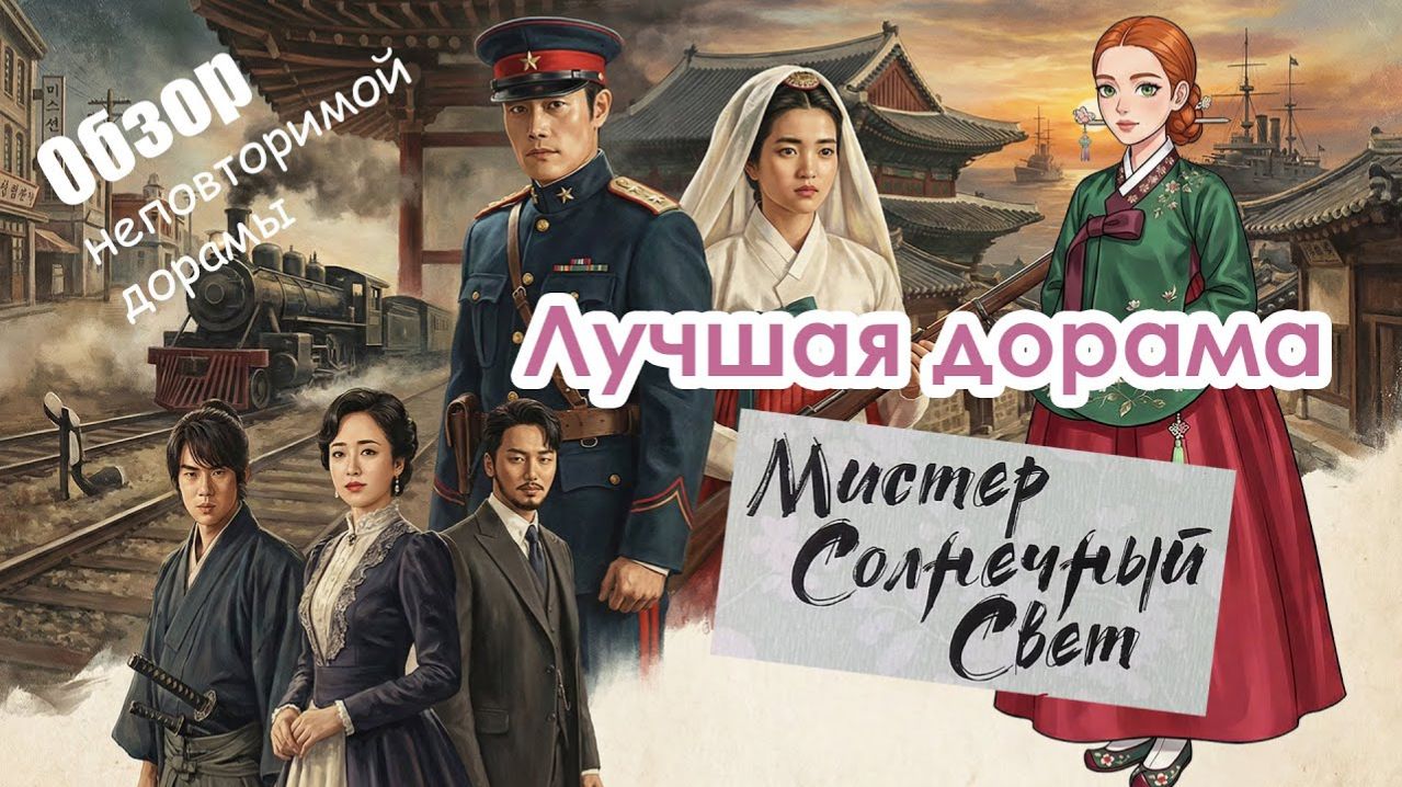 Лучшая историческая дорама Кореи (Mr. Sunshine)
