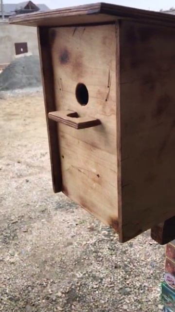 Правильный скворечник! #скворечник #бухать #шашлык #пьянство #природа #птички #винныйбар #бар