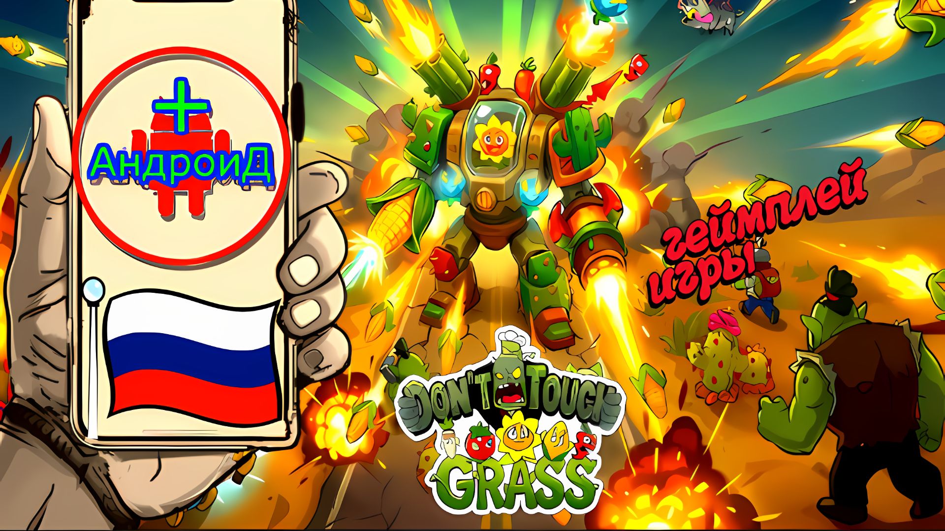 Dont Touch Grass Игра Для Android🔘🔵🔴 🅰🅽🅳🆁🅾🅸🅳🅿🅻🆄🆂👹#DontTouchGrass