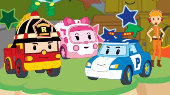 Робокар Полли. Робокар Полли пишет буквы, помогает почтальону. Для детей. ч 6