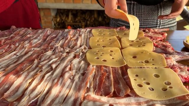 Готовим большой рулет из двух кроликов Рецепты приготовления Простые рецепты Вкусный рулет