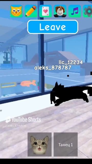 Тусовка котов #roblox #игры #роблокс #приколы #gaming #юмор #веселье #games #видеоигры