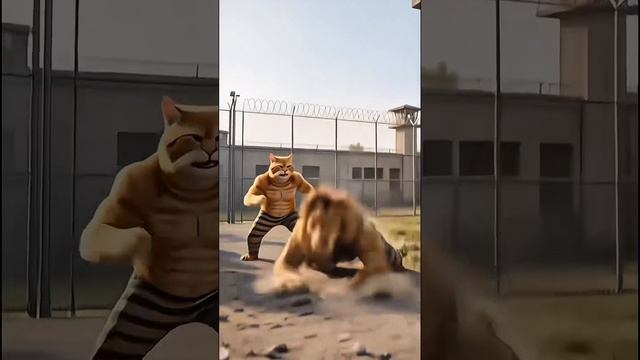 Кошачьи в коротком нейромульте