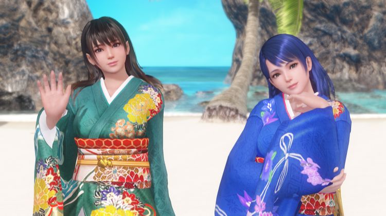 The Venuses' New Year | DOAXVV | Прохождение сюжета | Без комментариев