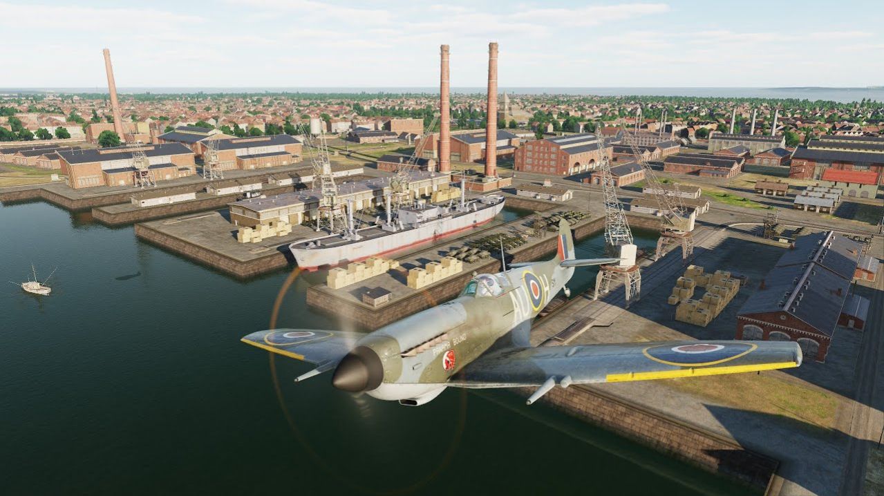 DCS: Normandy2 - England. Portsmouth