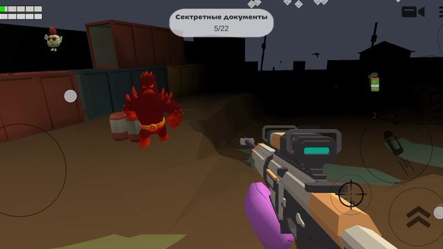 проверяем старые посхалки и баги Chicken gun
