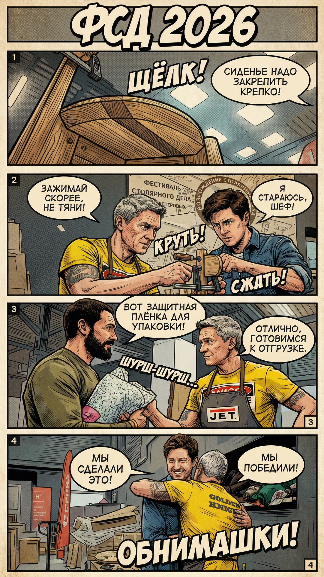 Как прошел наш день на Фестивале столярного дела 2026