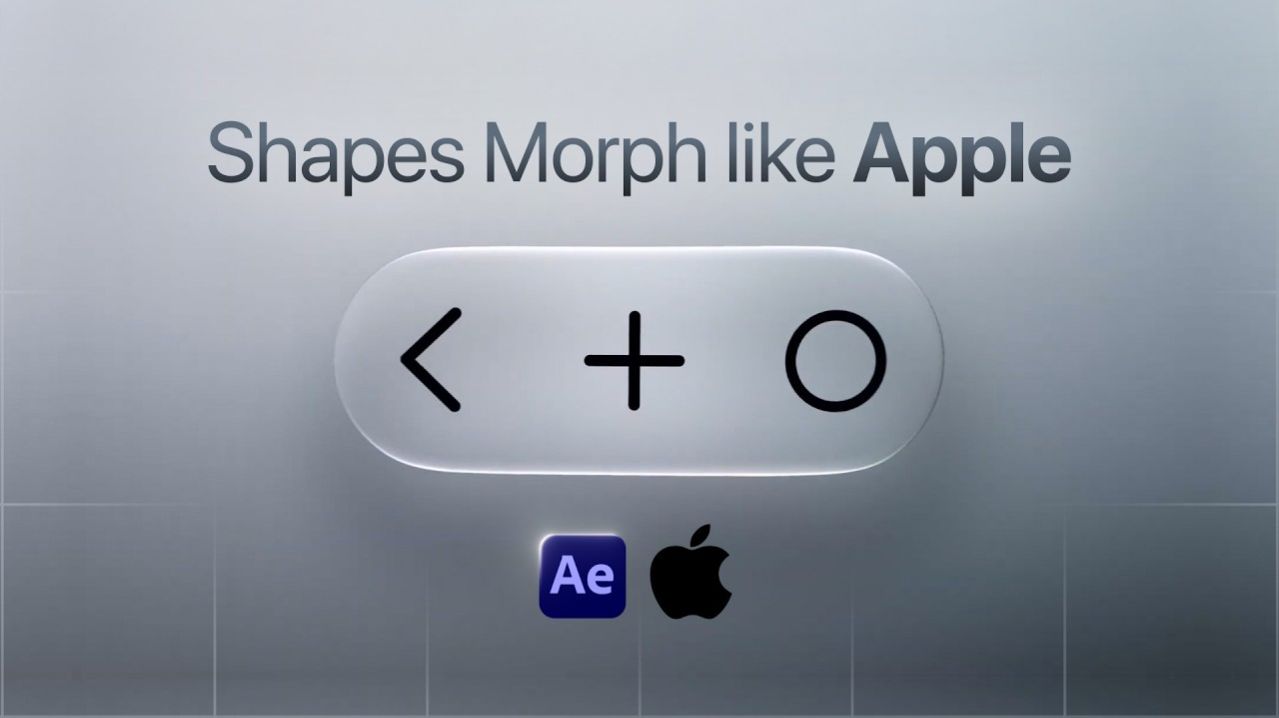 Haz animaciones líquidas como Apple en After Effects fácil